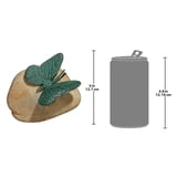 Design Toscano Emerald Verde Butterfly on Rock Statue - Walmart.com