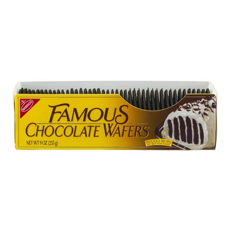 Nabisco Famous Chocolate Wafers, 9.0 OZ - Walmart.com