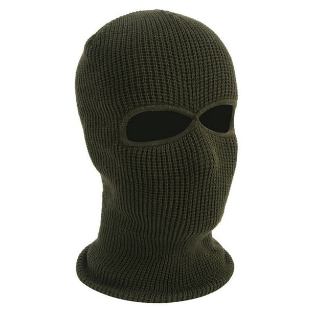 Hirigin - Hirigin Full Face Cover Knit 2 Hole Ski Mask Hat Shield ...