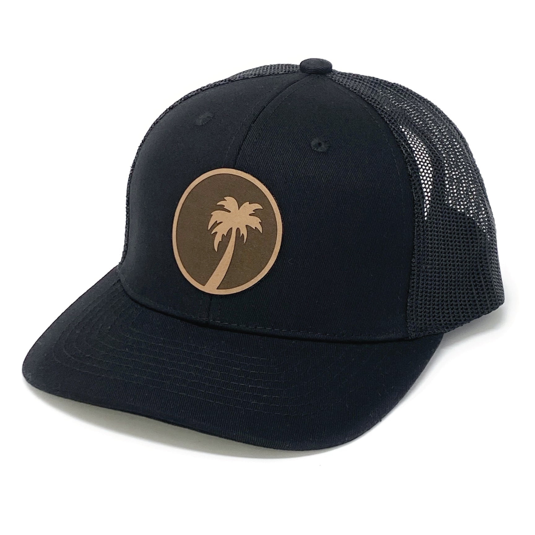 CRAVE HATS Palm Tree Trucker Hat, Palm Tree Hat, Beach Trucker Hat ...