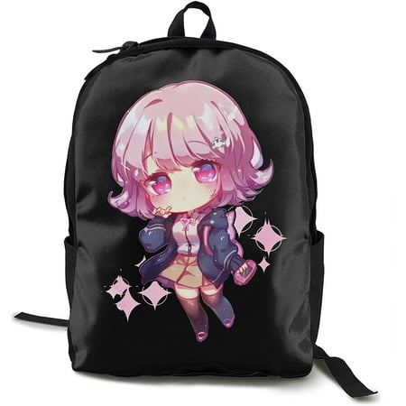 Dan-Ganronpa 2 Chi-Aki Na-Nami Chibi Kawaii Cute Cool Casual Backpack ...