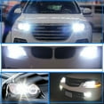 2Pc H3 6500K White 24SMD 4014 LED High Power Bulb DRL Fog Light Driving ...
