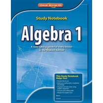 Algebra 1 Study Guide and Intervention Workbook, (Paperback) - Walmart.com