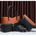 Women's Leather Handbags, Shoulder Bags, Crossbody Bags, Wallets, Four ...