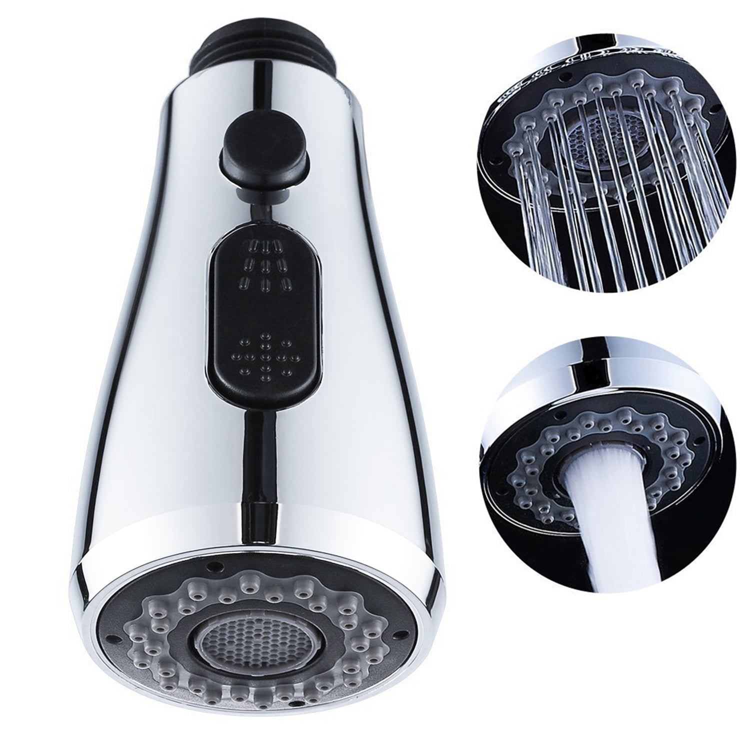 Spayer Head Sink 3 Functions Spray Head G1/2 Pull Out Spray Head Nozzle ...