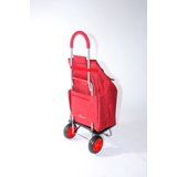 dbest Bigger Folding Trolley Dolly, Red Pin Dot - Walmart.com