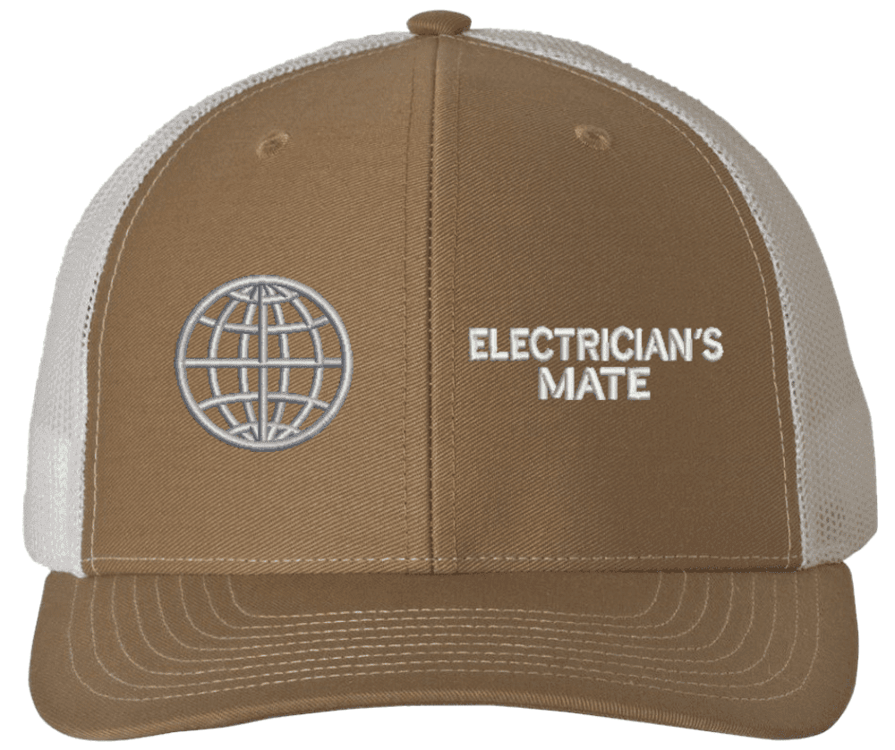 Navy Electrician's Mate (EM) Rating USA Mesh-Back Cap - Walmart.com