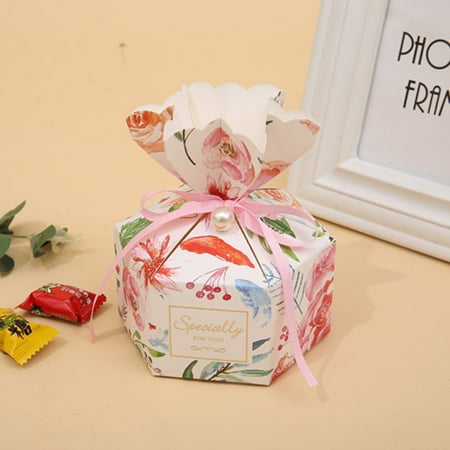 European Style Wedding Candy Paper Pudding Box Party Favor Gift Boxes ...