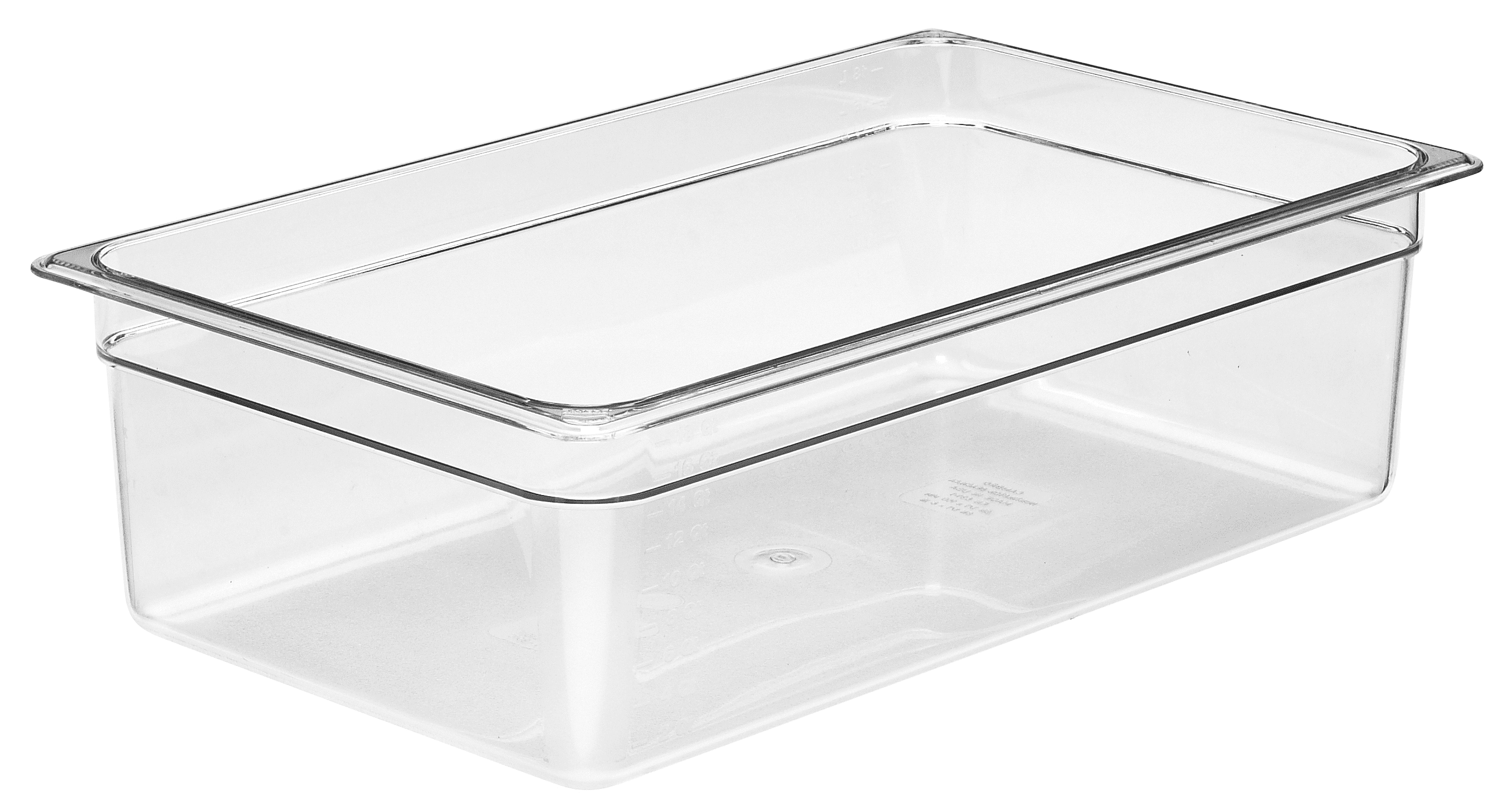 Cambro Food Pan 1/1 X 6" Camwear Clear - Walmart.com