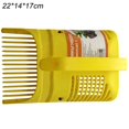 Plastic Berry Picker Tool Blueberry Rake Scoops With Ergonomic Handle