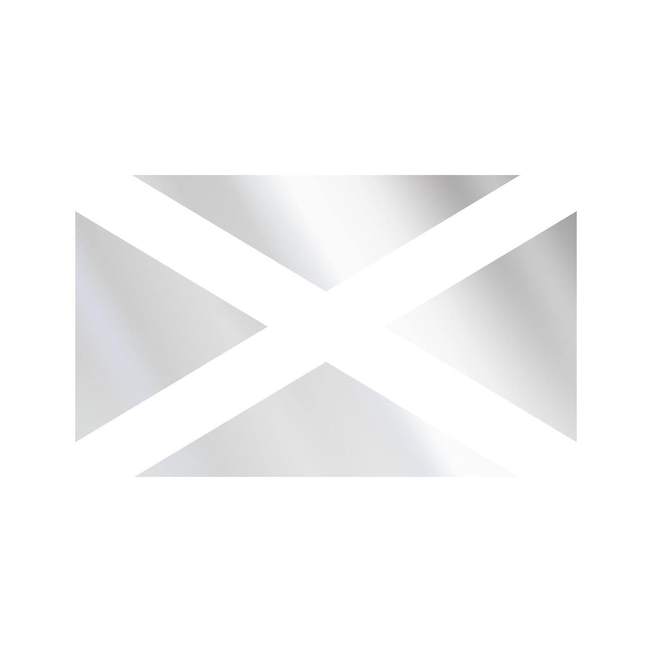 Saint Andrew's Cross / Scortland Flag Sticker Decal Die Cut - Self ...