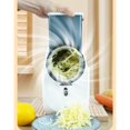 Electric Cheese Grater, Vegetable Shredder with 3 Stainless Steel ...