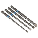 HART 4-Piece Hex Shank Masonry Drill Bit Set - Walmart.com