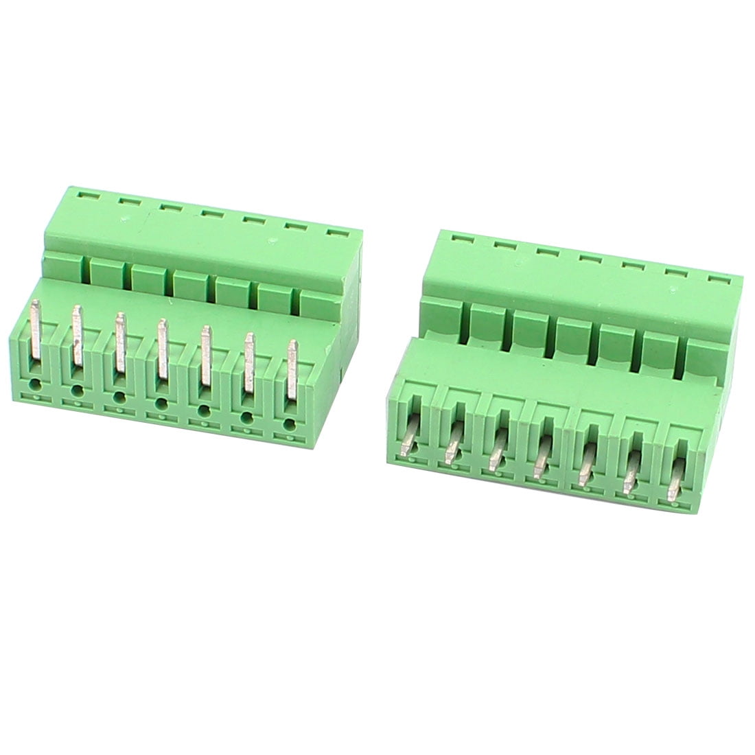 4 Pairs 3.81mm Pitch 7 Pin Male to Female PCB Pluggable Terminal Block ...