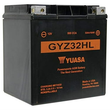 Yuasa YTZ14S High Performance Factory Activated Maintenance Free Battery - Walmart.com