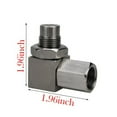 90 Degree Detachable Mini-catalytic Converter Sensor Automotive ...