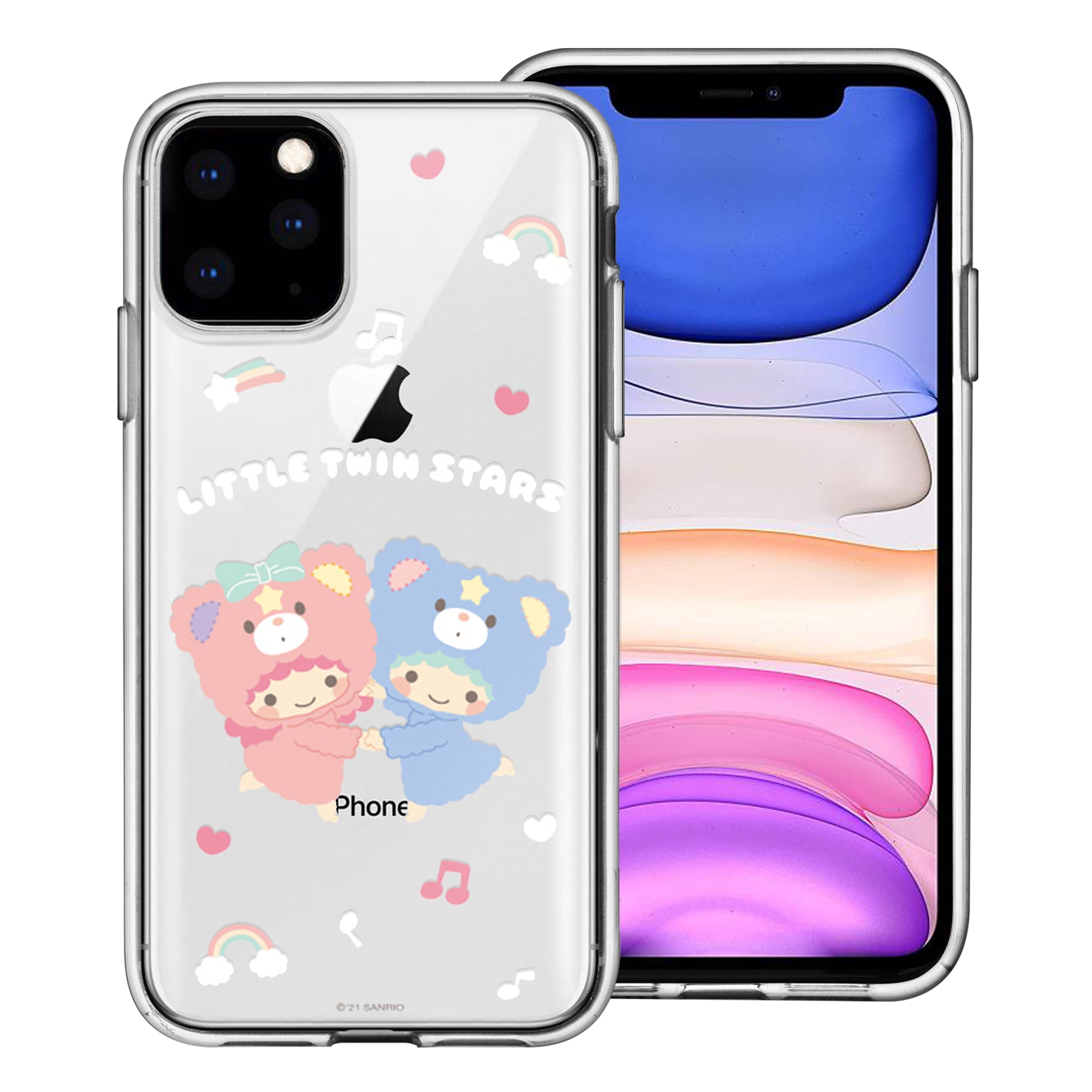 iPhone 12 mini Case (5.4inch) Sanrio Cute Clear Soft Jelly Cover ...