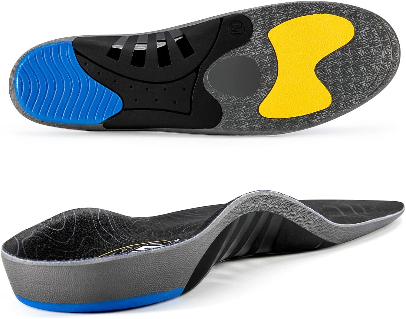 TOPSOLE Orthopaedic Insoles Plantar Fasciitis High Arch Support Shoe ...