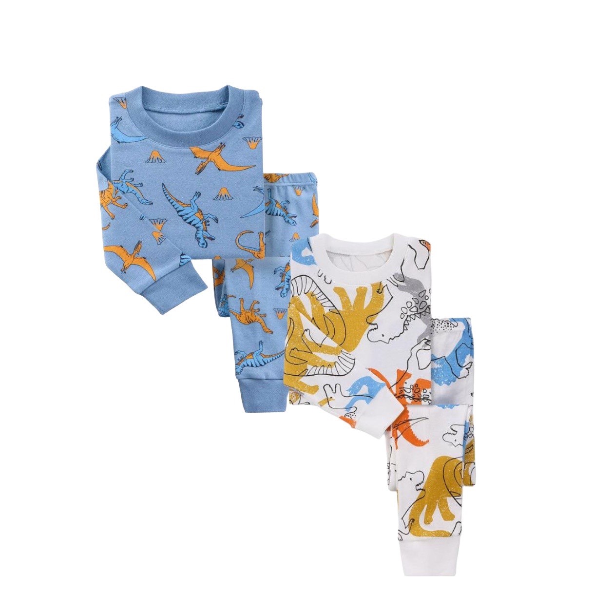Lego Jurassic World Dinosaur Kids Short Sleeve 2 Piece Pajamas Set S21B221JW - Walmart.com