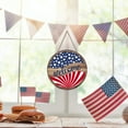 Realhomelove 4th of July Patriotic Welcome Sign Wooden Hanging Sign ...