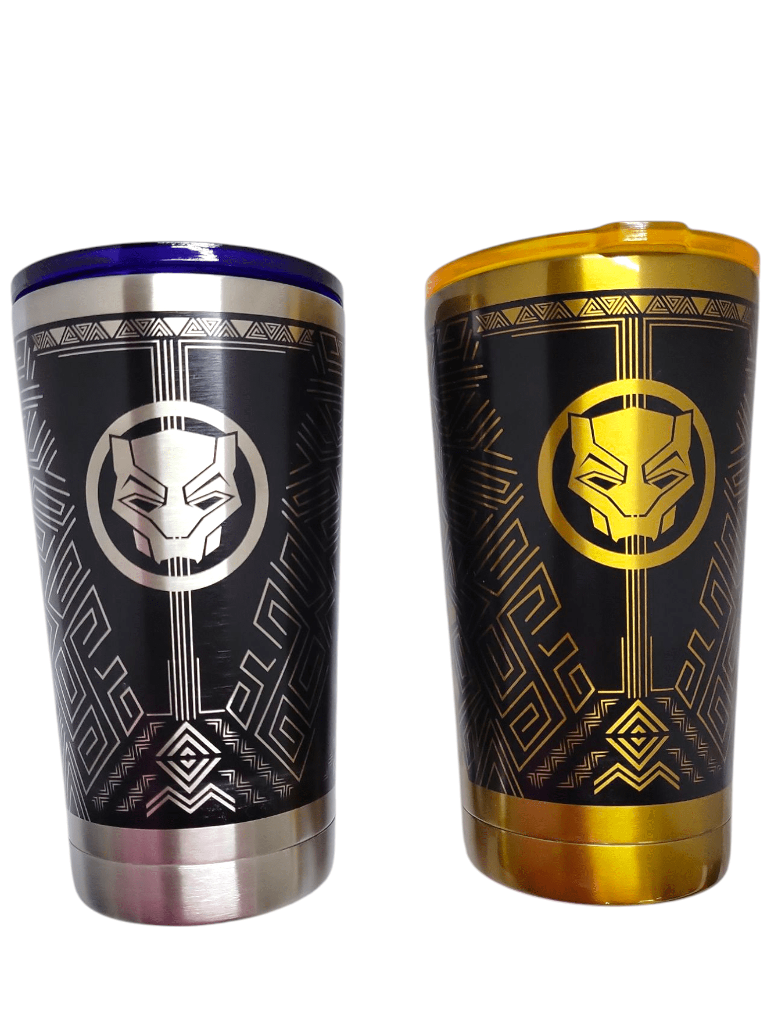 Termos Vasos Con Tapa Black Panther Marvel Wakanda Forever Color Negro ...