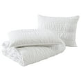 Betsey Johnson Boudoir Solid White King Quilt Set - Walmart.com