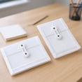 10Pcs Small File Bags Clear with String Closure Document Storage for ...