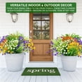 Artificial Flowers Mixed 6 Styles 20 Bundles Outdoor Indoor Cemetery ...