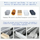 Vertical High Speed Wood Cutting Sliding Table Saw with Woodworking Saw ...