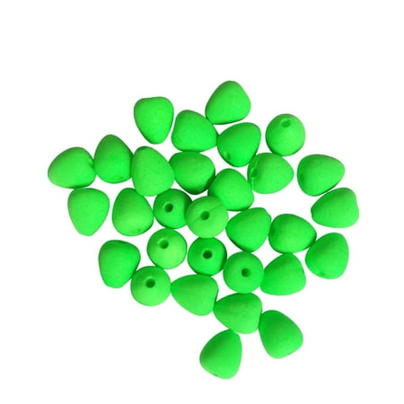 10/50/100Pcs Float Eye-Catching Beans Bobber Indicator Visualable Up ...
