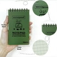 Original Notepad Waterproof Note pad Camouflage Color NoteBook with Ruler Pocket Portable Memo ...