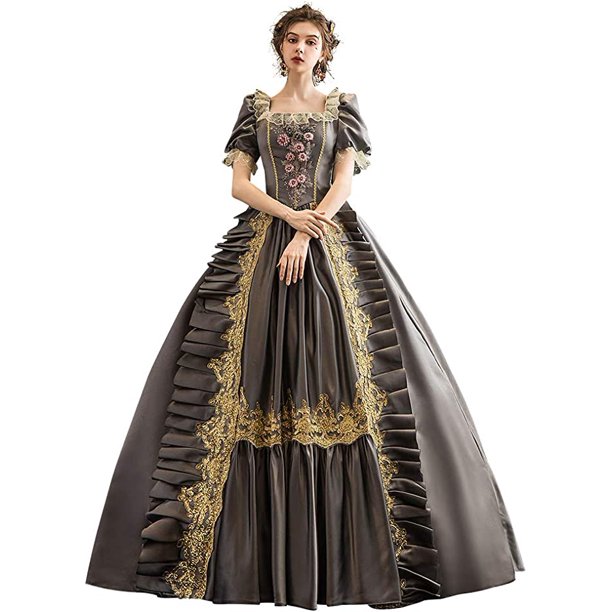 KEMAO Rococo Baroque Marie Antoinette Dresses 18th Century Renaissance ...