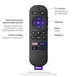 Roku Voice Remote (Official) for Roku Players, Roku Audio and Roku TV ...