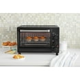 Mainstays XL Toaster Oven, 32L/ 6-Slice Family Size, Black, 1500W ...