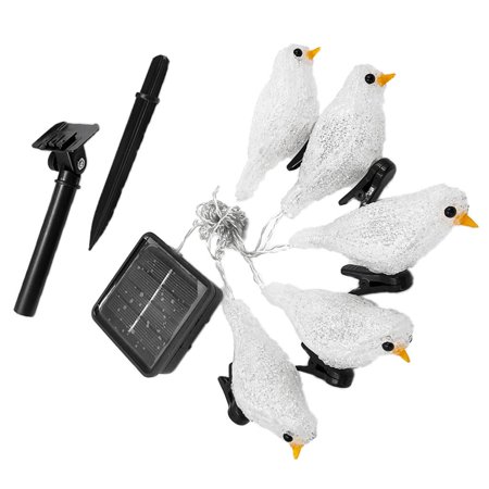 5 Birds Shape String Lights 2M Outdoor Garden Lamp White | Walmart Canada