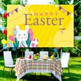 Wdhugt Easter Banner Decorative Photo Background Outdoor Party ...
