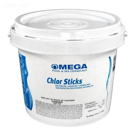 UPC 842524100053 - Omega OMG722S2573 25 lbs Chemical Chlorine Sticks ...