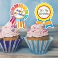 Happy Birthday Badge Stickers It's My Birthday Stickers for Kids Home ...