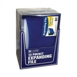 13-Pocket Expanding File, 9.25" Expansion, 13 Sections, 1/6-Cut Tabs ...