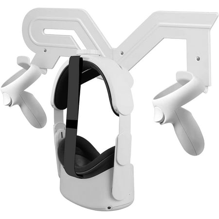VR Wall ount Storage Hook Stand for Quest 2,Quest ,Rift-S, Reverb G2 ...