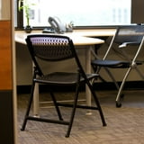 Flex One Folding Chair from Mity Lite - Black - Walmart.com