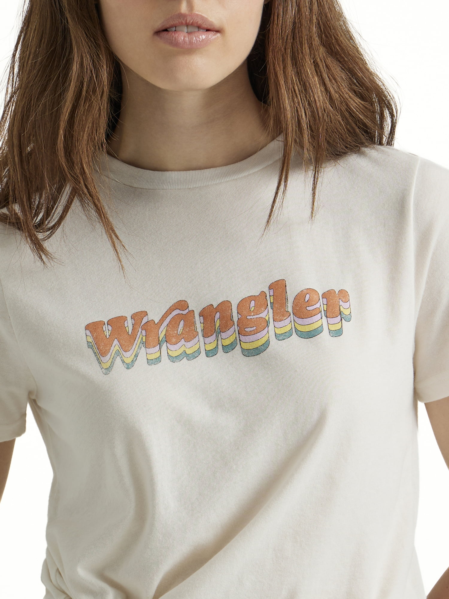Wrangler® Women's Western Regular Fit Graphic Tee with Short Sleeves ...