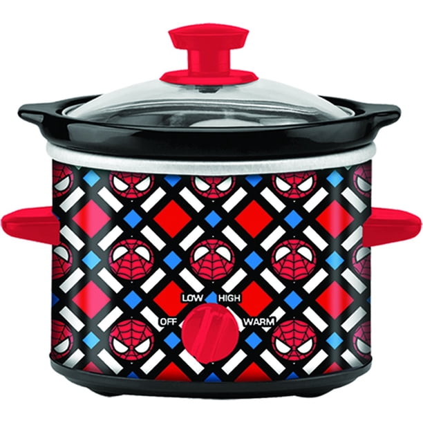 Uncanny Brand's Marvel's Spiderman 2 Quart Slow Cooker - Walmart.com