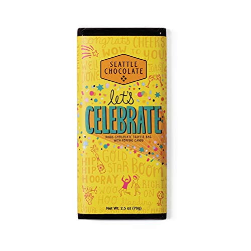 Seattle Chocolate Sip Sip Hooray Truffle Bar 2.5 oz - Walmart.com