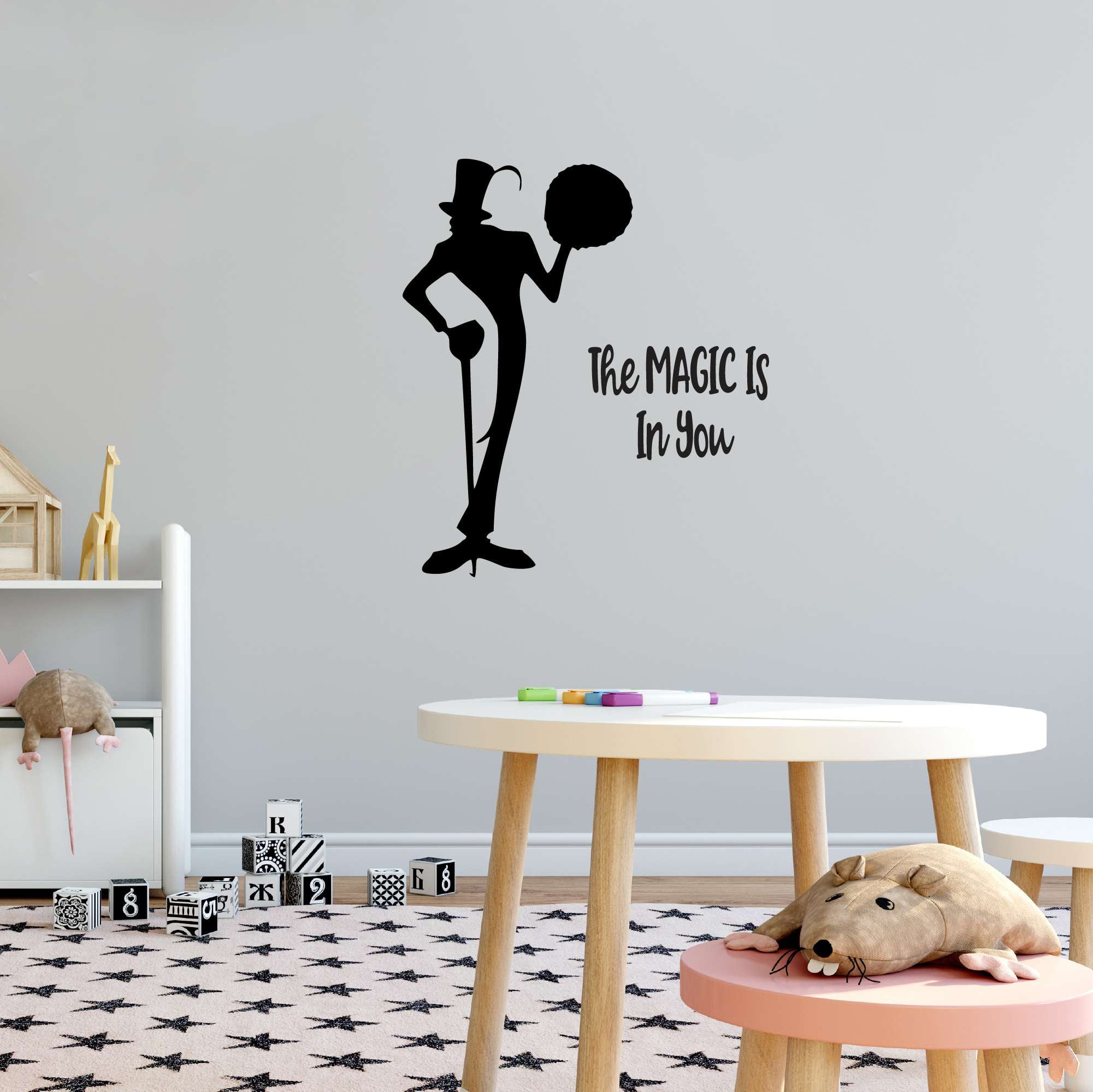 Boys The MAGIC is in you Cute Quotes & Sayings Wall Decal Decoration ...