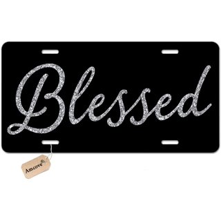 212 Main LPO6022 6 x 12 in. Thankful Grateful Blessed White Letters ...