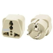 Universal Plug Adapter with ON/OFF Switch for Europe Outlets - Walmart.com