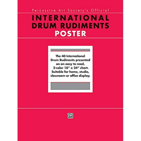 International Drum Rudiments: Poster | Walmart Canada