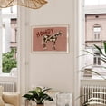 Affixzi Howdy Horse Art Print, Retro Western Cowgirl Decor, Pink Girls ...