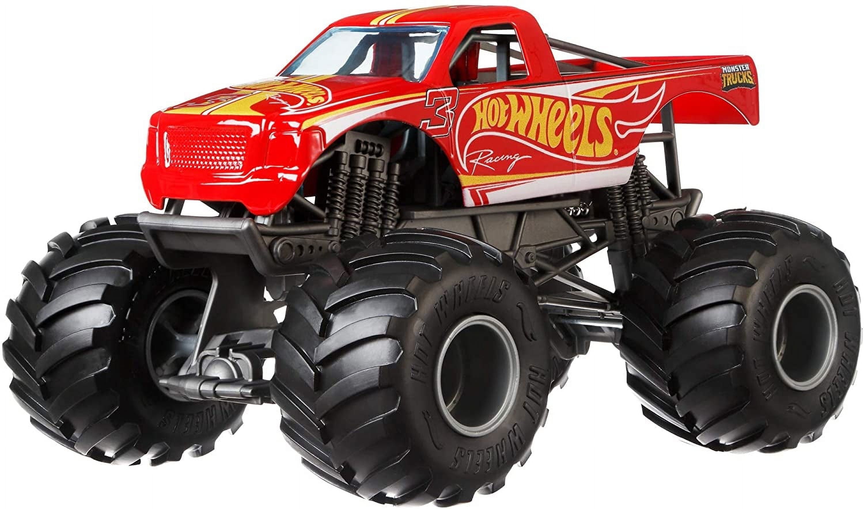 Hot Wheels Monster Trucks Vehículo de Carreras Hot Wheels [Exclusivo de ...